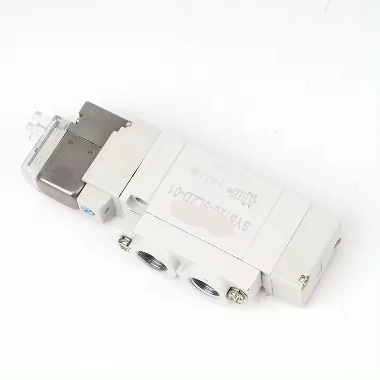 Brand New SMC Type Sy5120-5Lzd-01 Electric Air Valve 5/2 Way Dc 24v ...