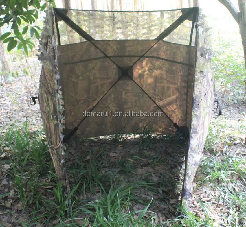 Outdoors Hunting Blind Ground Blind For Deer Turkey Pop Up Hub Design ...