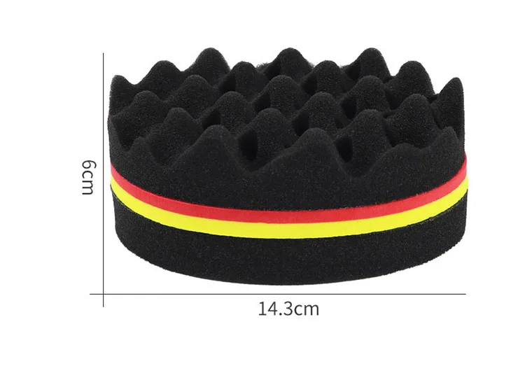 OEM ABS Twist Afro Curl Comb Twist Sponge Set Hair Brush for Extensions ...