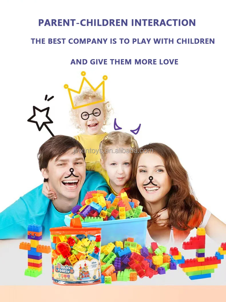 2024 Most Popular Products 320pcs DIY Assembly Educational Block Toys ...