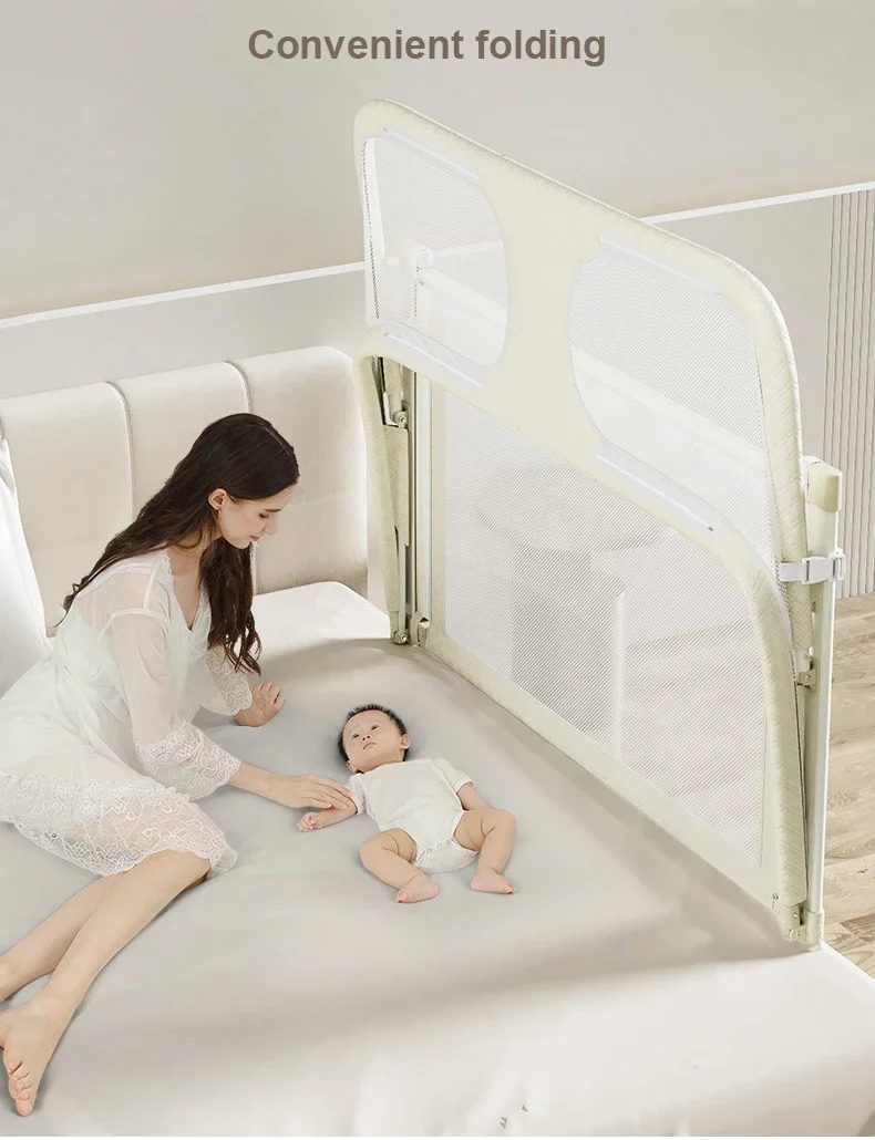 Bed Safety Rail Toddler Bed Rail Bumper Cushioned Bed Rails For Babies ...