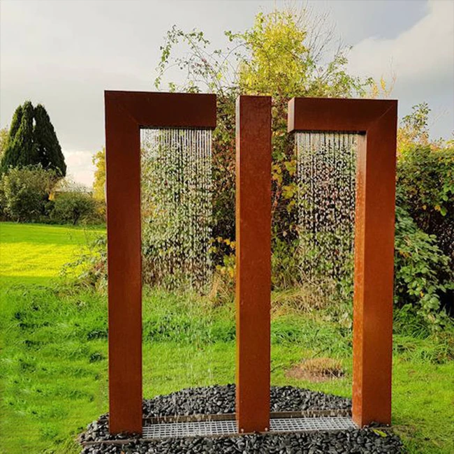 Metal Garden Rain Curtain - Durable & Stylish Water Feature