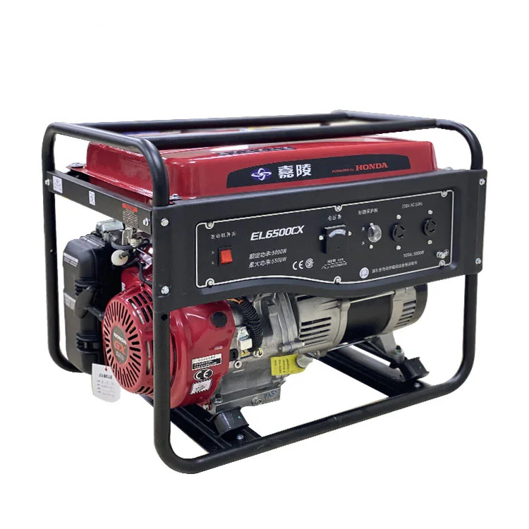 Gx390 Engine 389cc 5kw 5kva Power Gasoline Generator Powered By Honda ...