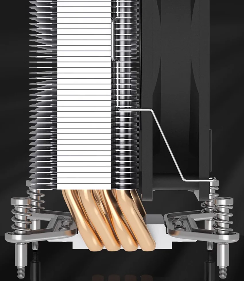 ProArtist RGB 4 Heat Pipe CPU Radiator for Intel 1200/1700 – Efficient ...