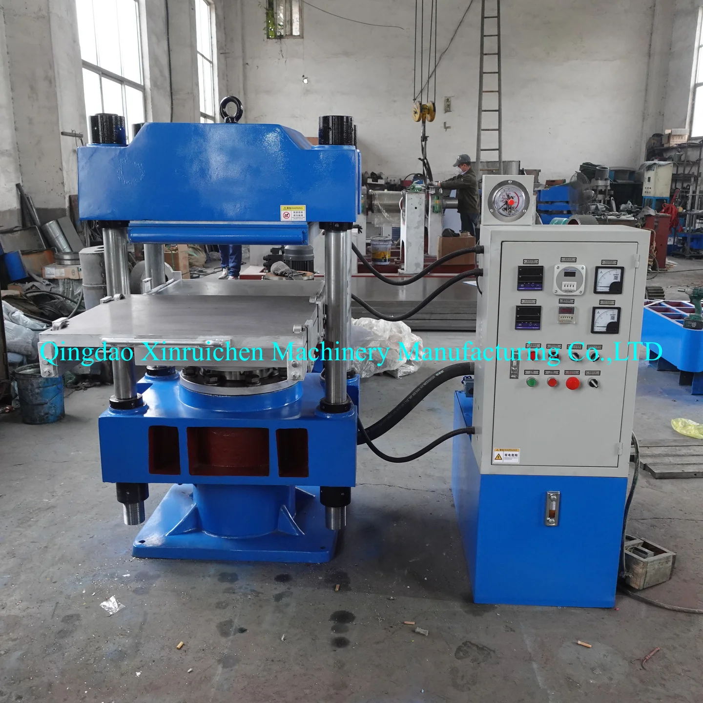 Rubber Vulcanization Machine - Efficient & Reliable Press