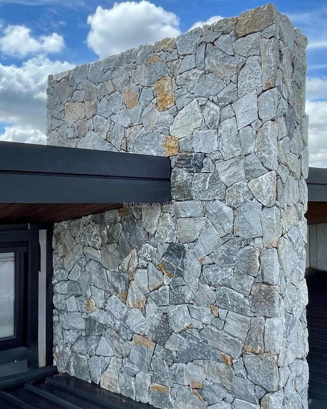 天然石材覆层墙面文化外墙板岩石材贴面墙面装饰 - Buy 专业墙面石材高品质 Product on Alibaba.com