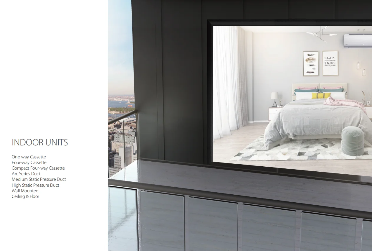 Midea Vrf Atom B Series Cassette Type Midea Water Source Heat Pump For ...