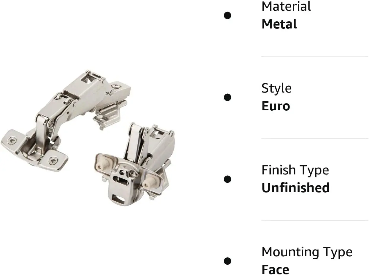 Frameless Full Overlay Lazy Susan Kitchen Cabinet Soft Colse 175 Degree ...