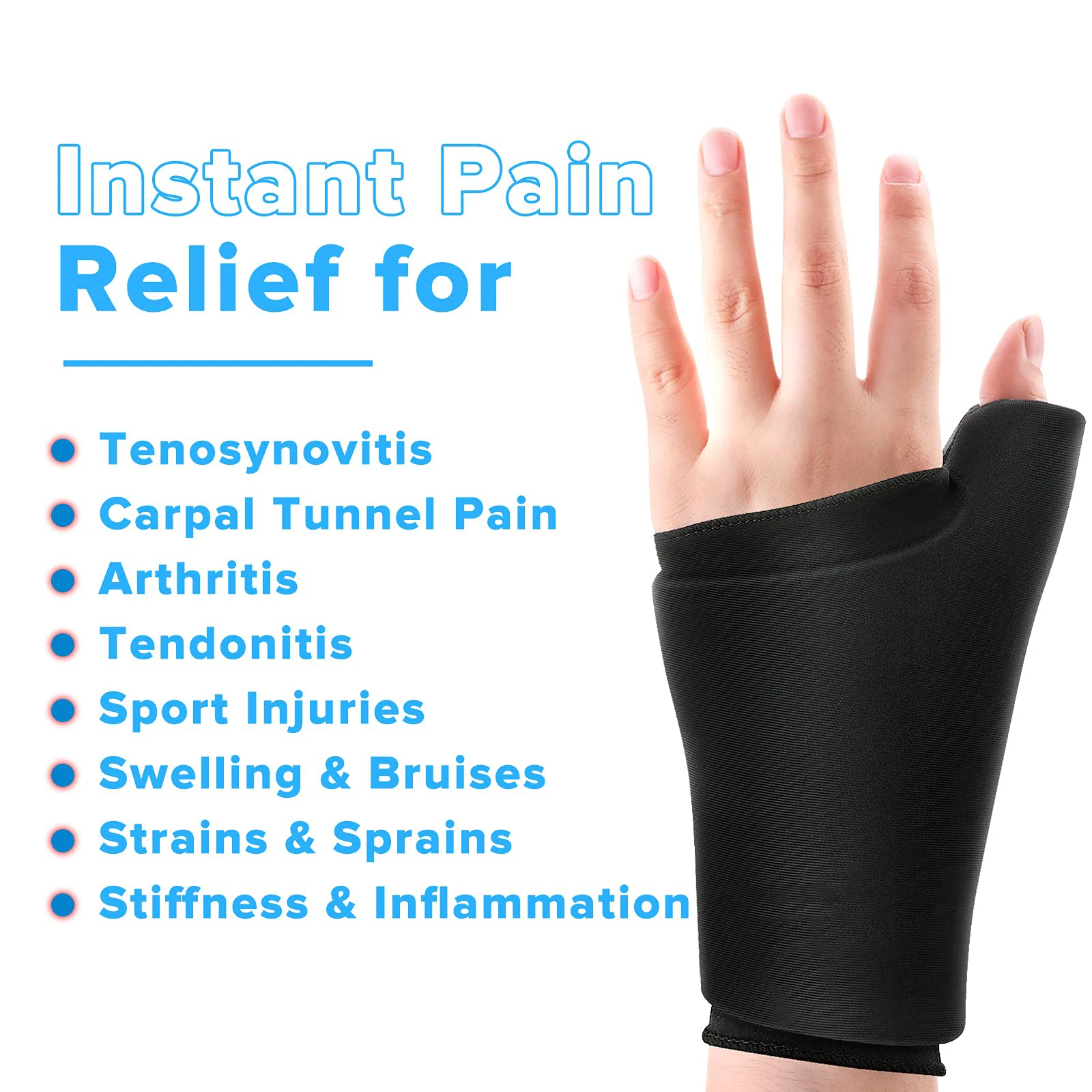 Bellewins Therapeutic Adjustable Reusable Wrist Microwave Heating Pad ...