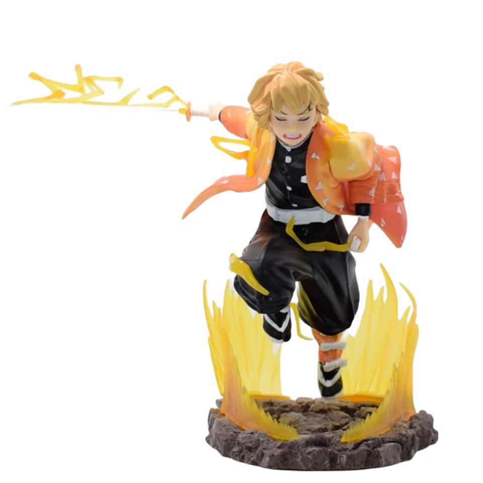 japan manga Fighting Stance Anime Sculpture Room Decorate Demon Slayer ...