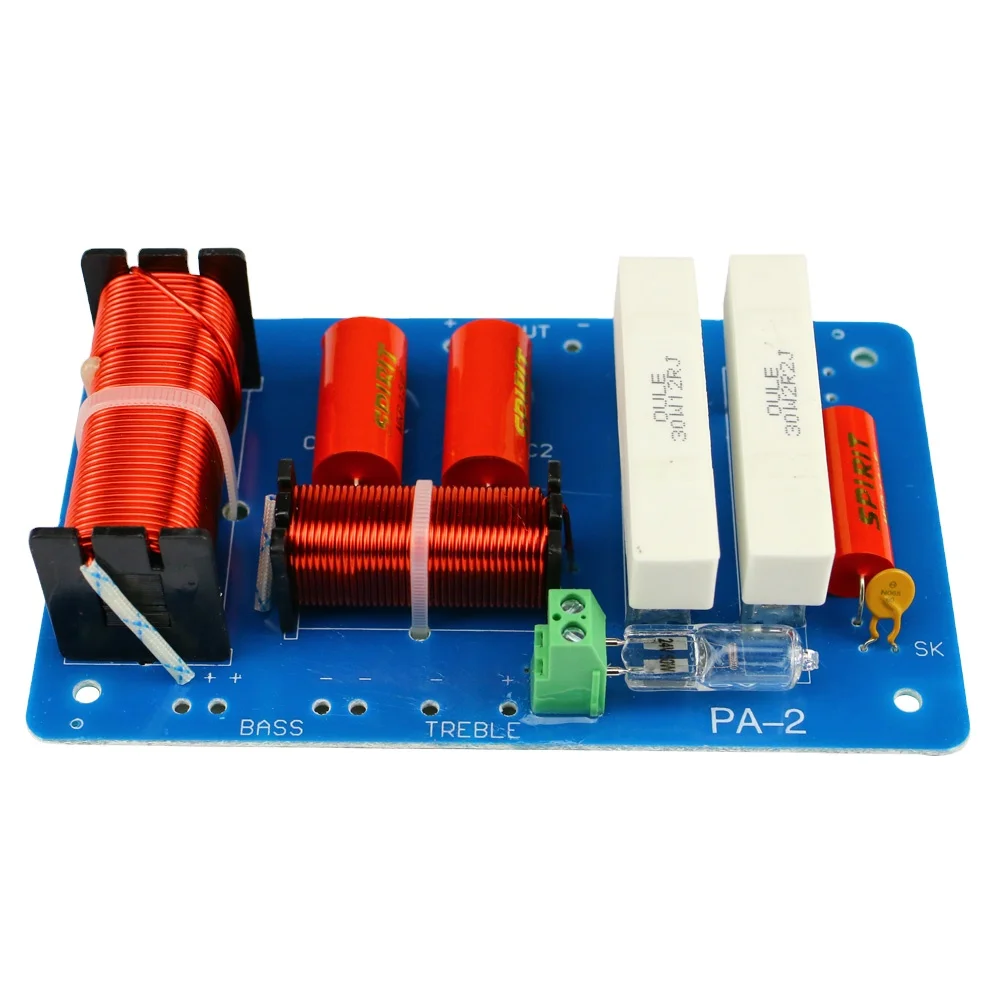 2 Way Crossover Treble+dual Bass Stage Speaker 500W