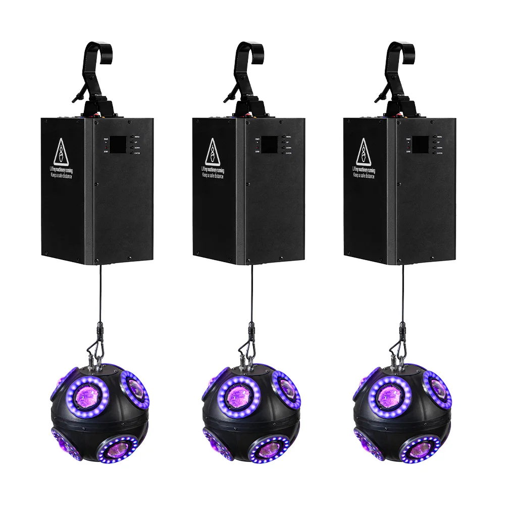 Xlighting Kinetic Led Light Ball Rgb Sphere Lifting Ball Led Kinetic ...