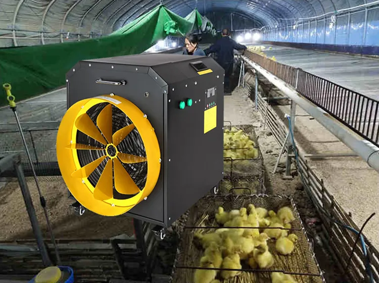 Poultry Farm Brooder - 30KW Industrial Greenhouse Blower