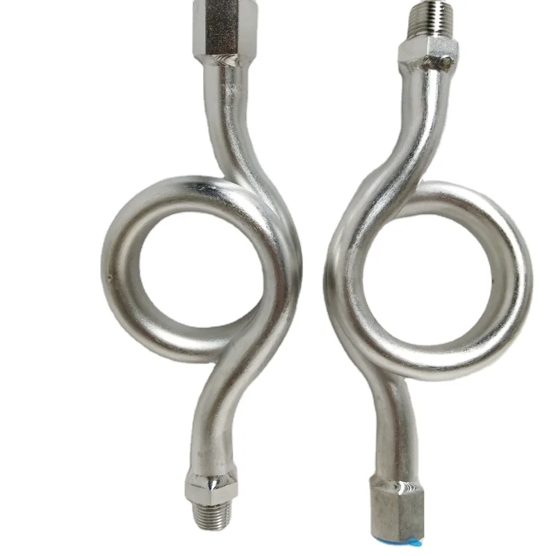 Stainless Steel Pressure Gauge Syphon 90 Degree Q Type