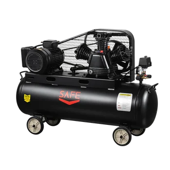 4hp Electric And Petrol Air Compressor 300 Liter Capacity Used Servo ...