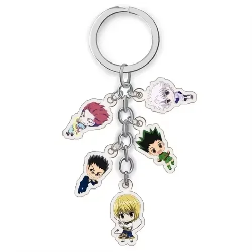 Alibaba.com: 16 Styles Anime Hunter x Hunter Keychain Necklace GON ...