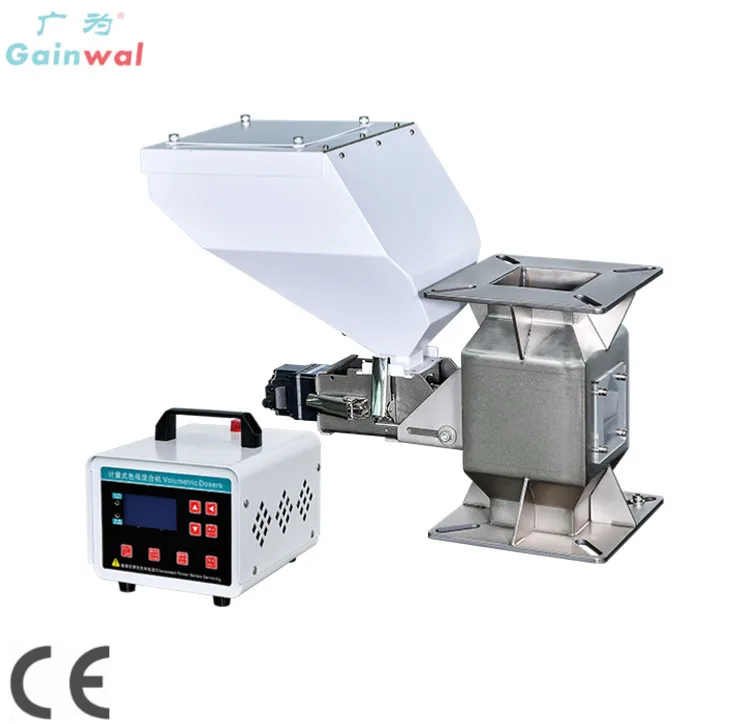 Gainwal volumetric color doser masterbatch dosing feeder Screw-Type ...