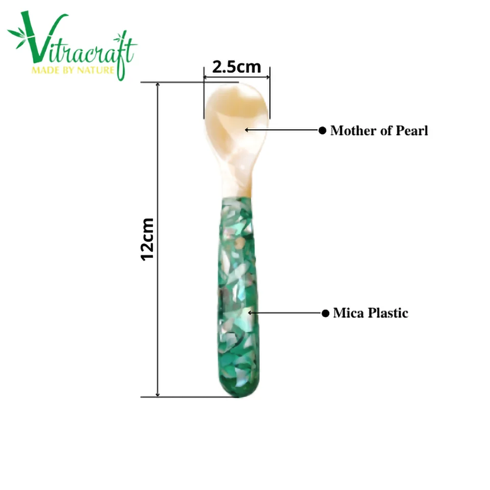 Handmade 12cm Spoons From Vietnam Unique And Different Mix Of Mother-of ...