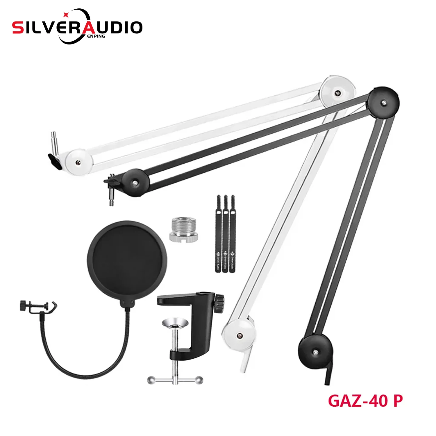 GAZ-60 Microphone metal cantilever desktop folding telescopic bracket ...