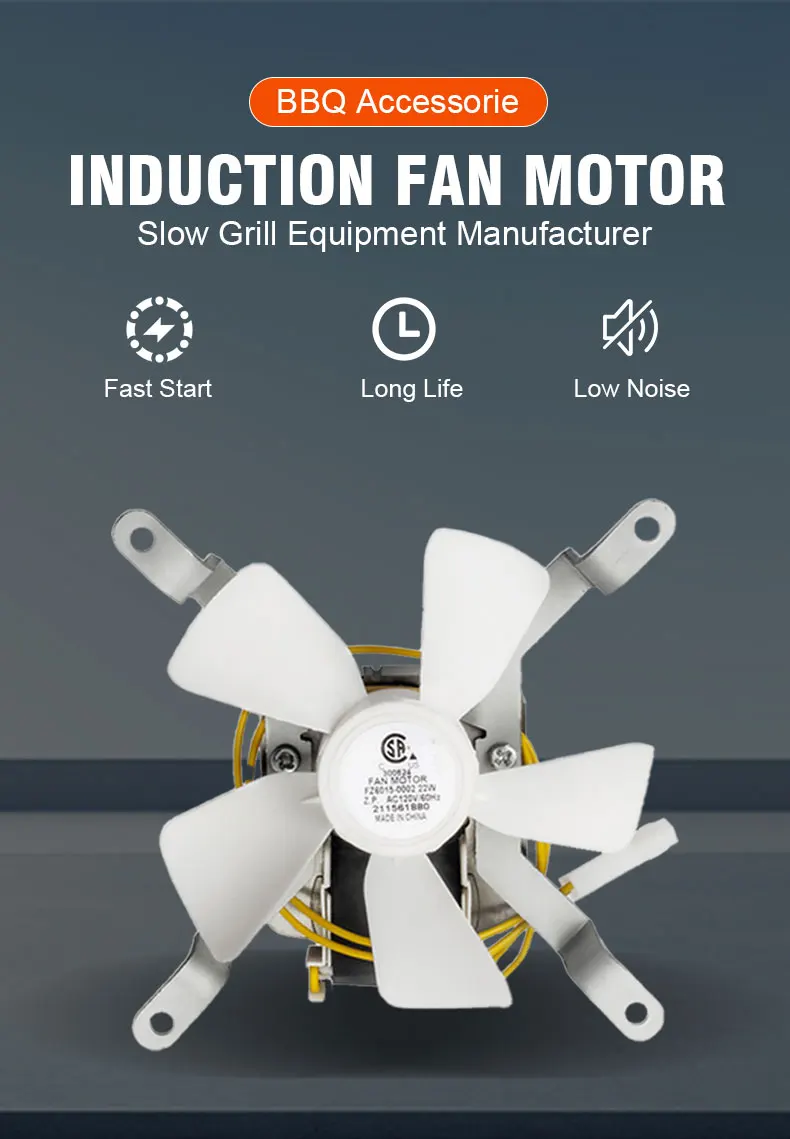 Superior Materials Electric Grill Pellet Bbq Fan Blower Induction ...