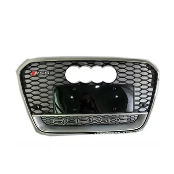 A6 Style Grille Facelift Front Bumper Honeycomb Grill For Audi A6 Rs6 ...