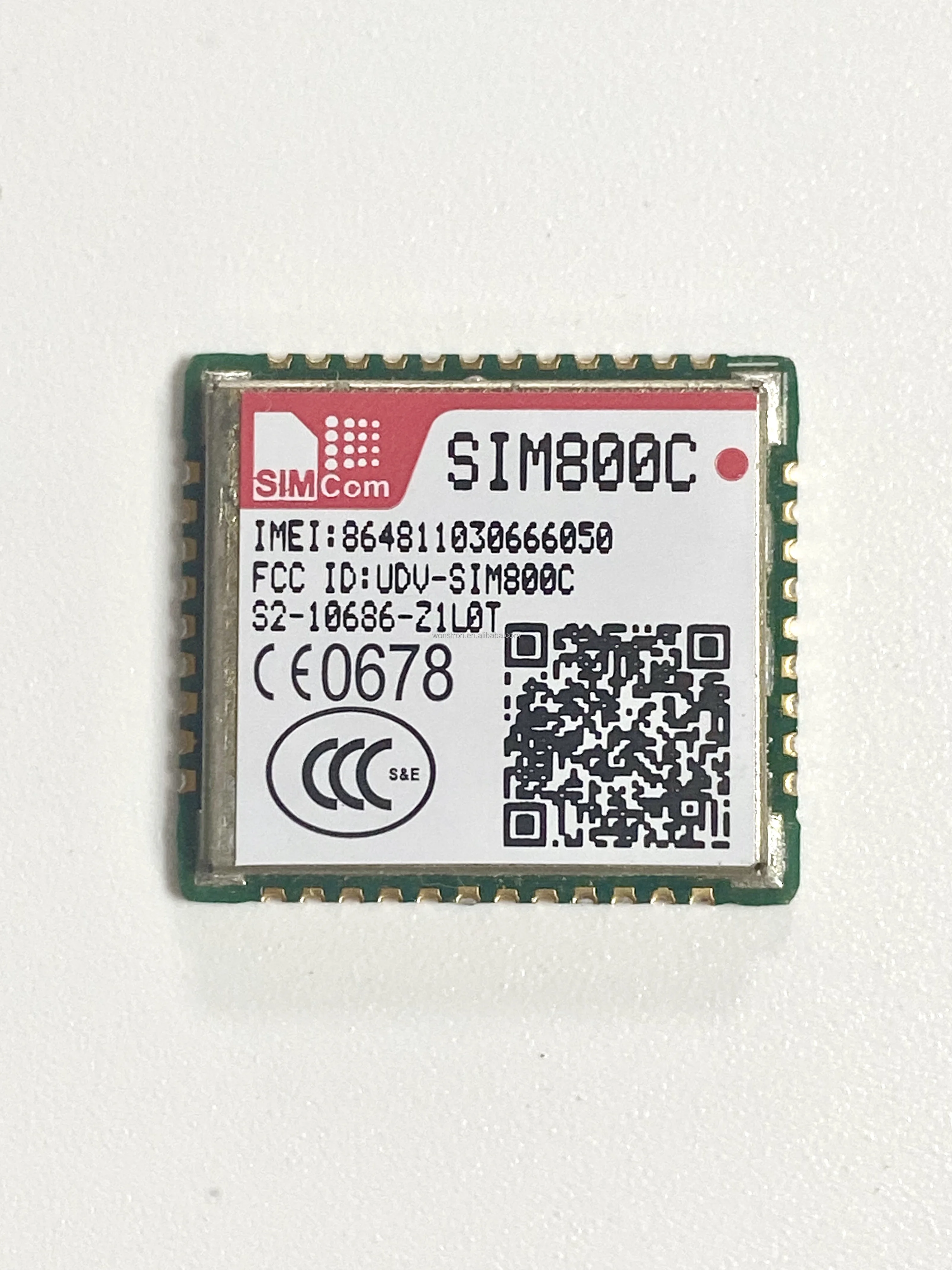 Compact Design Integrated Circuit Sim800c Voice Sms Data Simcom Gsm ...