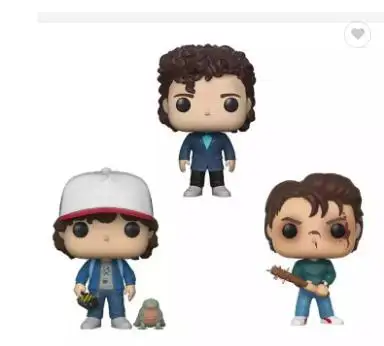 Pop Stranger Things Character Dustin Steve Dustin Dart Vinyl Dolls ...