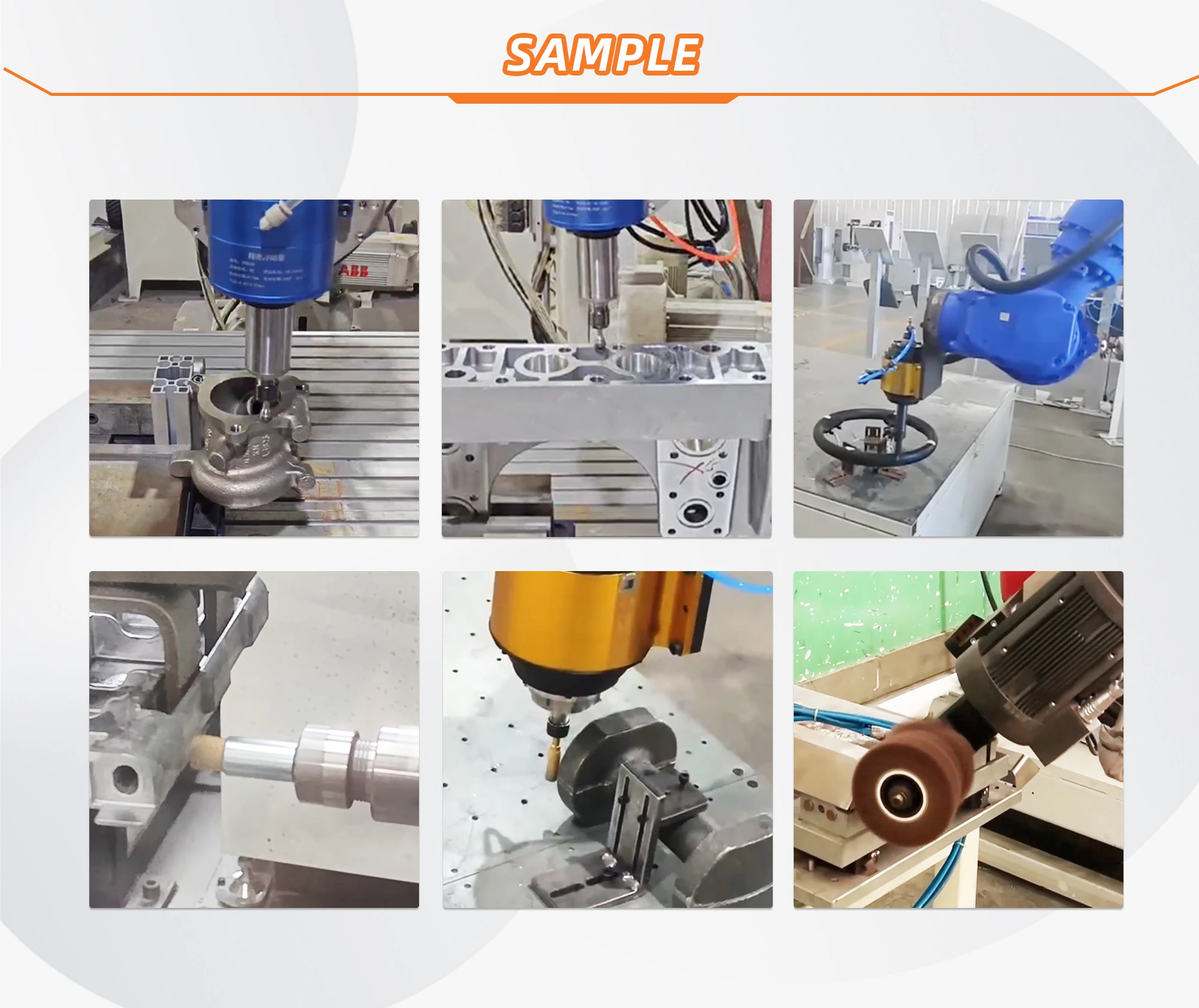 Robotic Deburring Machine with Floating Head for Consistent Pressure on ...