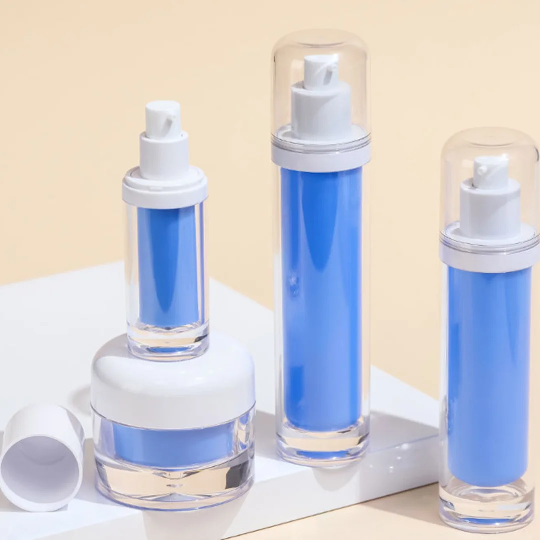 100ml Vacuum Plastic Lotion Bottle Airless Plastic Packaging For ...