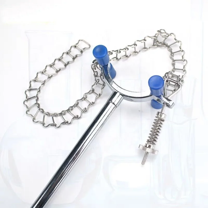 Lab Metal Chain Clamp Beaker Clamp Cold Trap Clamp - Buy Metal Chain ...