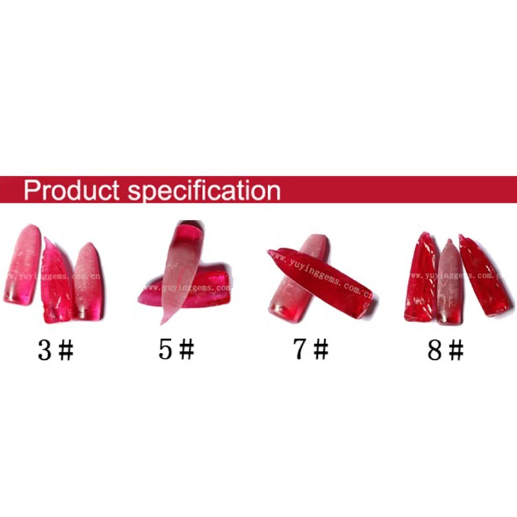 Wholesale Gemstone Beads: Synthetic Ruby Sphere 3mm-6mm Loose Gemstone ...