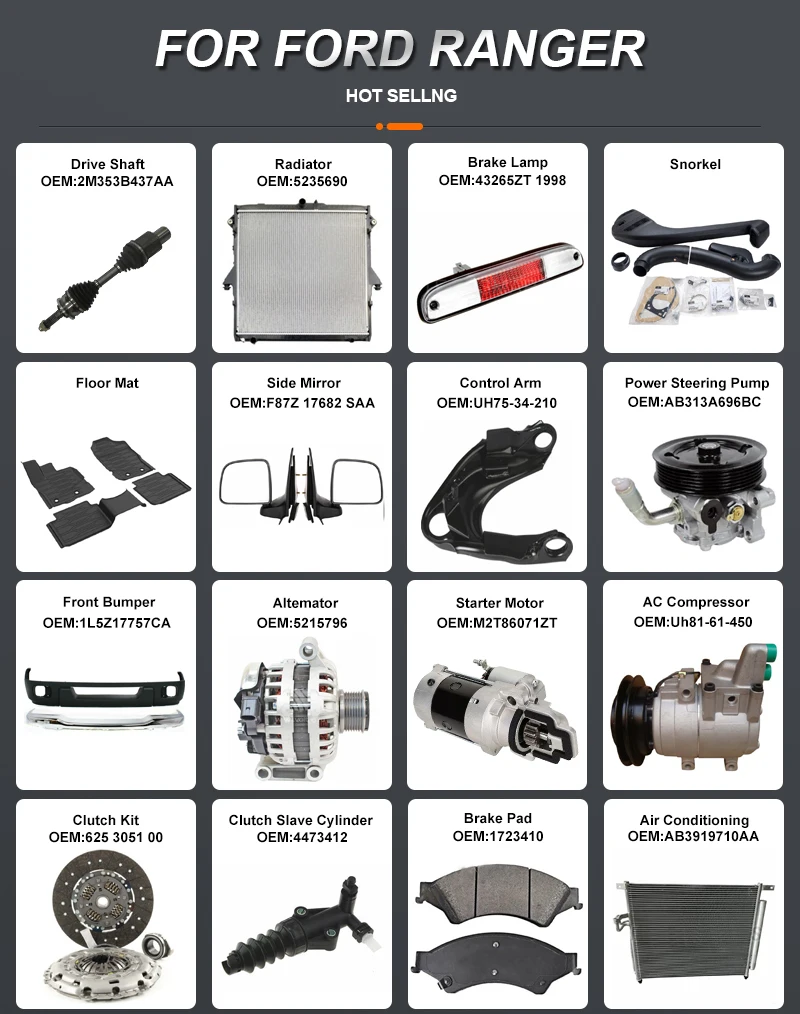 4x4 Auto Accessories Electric Car Spare Parts For Ford Ranger - Buy Car ...