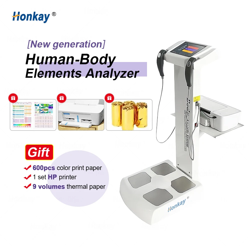 Body Composition Analyzer Fat Analysis Height Weight 3d Test Results ...