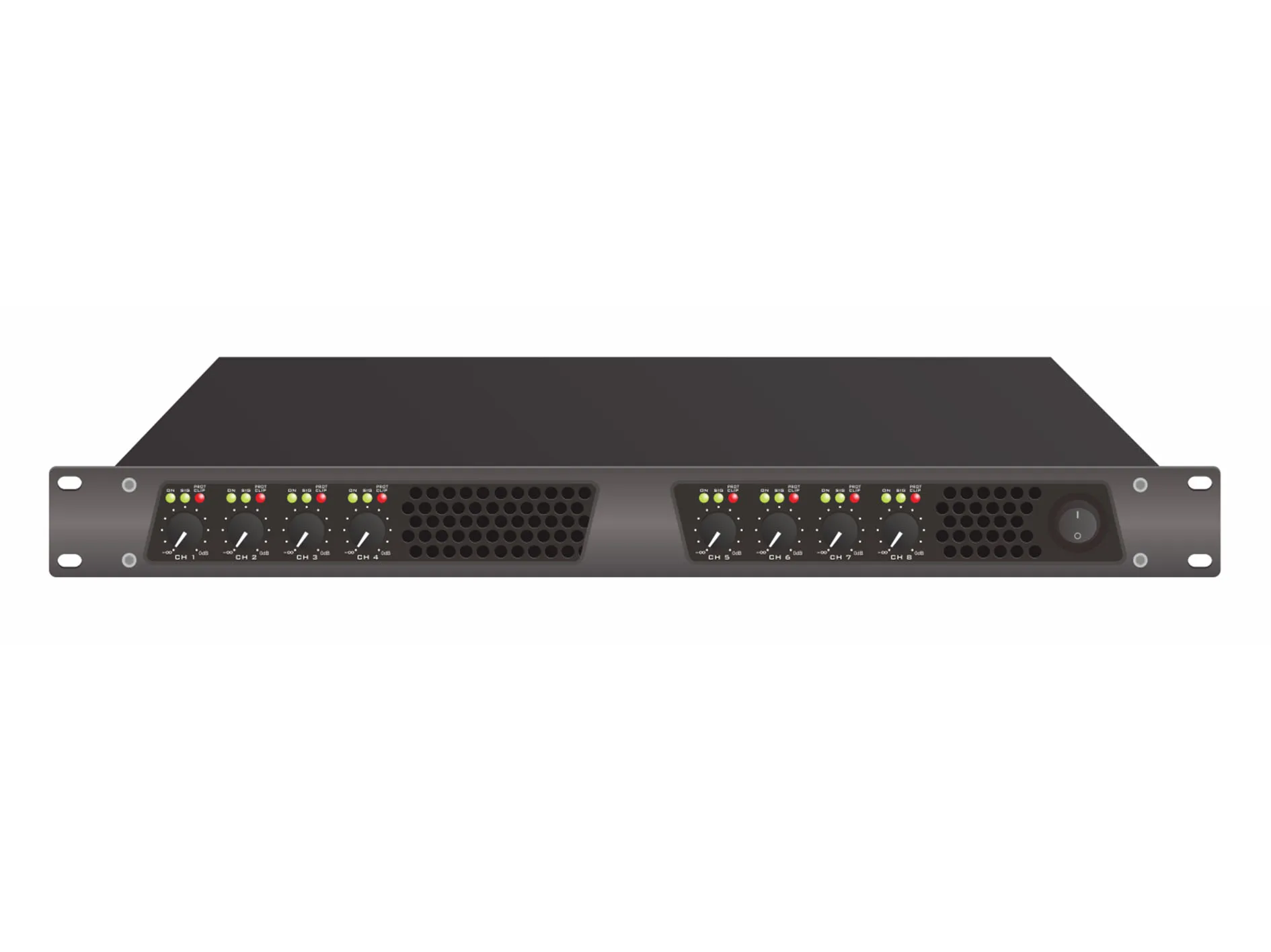 8CH Professional Power Amplifier 8*350W 8ohms for Project| Alibaba.com