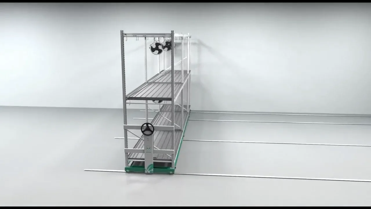 Microgreens Growing System Vertical Farming Plants Rack Indoor - Buy ...