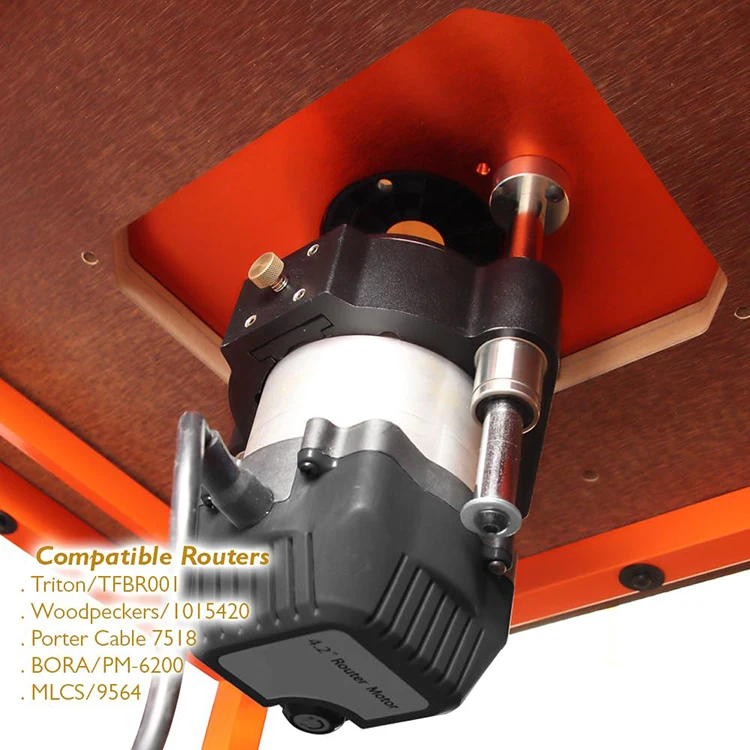 Router Lift Systems for 4.2" Diameter Motors - 5-Piece Kit