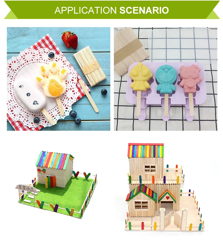 Popsicle Stick Wooden Stick Wooden magnum Ice Cream Stick| Alibaba.com