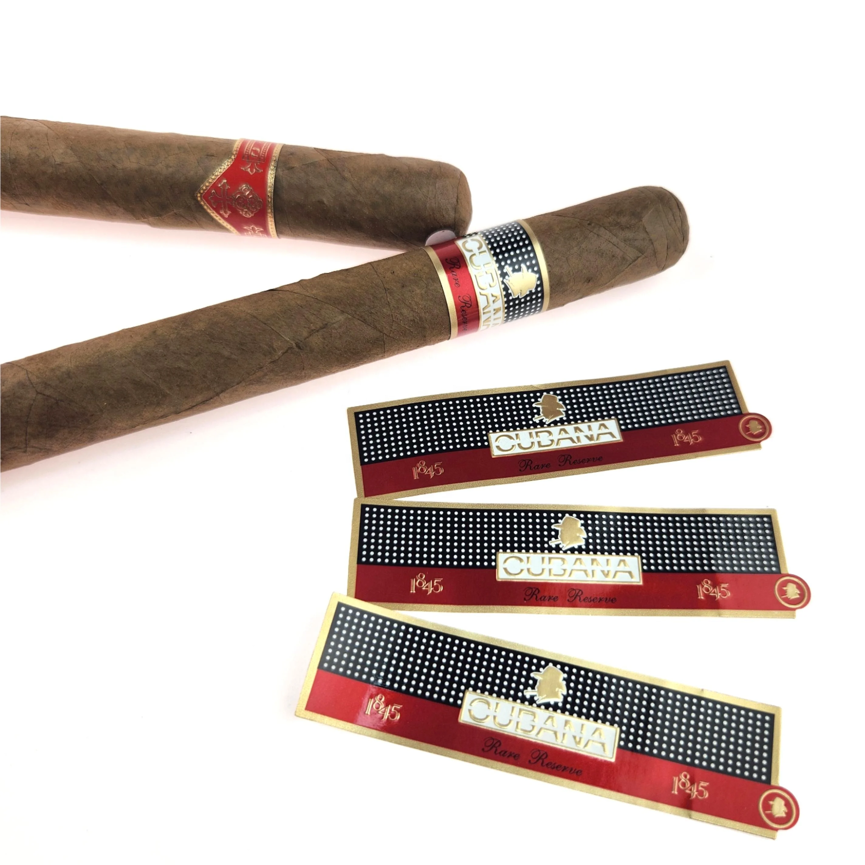 Fancy Hot Stamping Printing Cigar Label Sealing Label Custom Cigarette ...