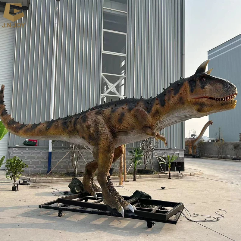 Ad-74 Custom Artificial Carnotaurus Animatronicos Dinosaur Amusement ...