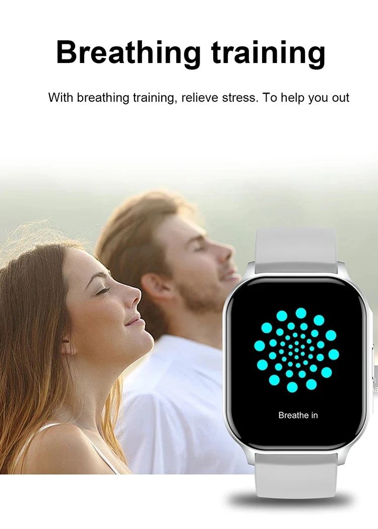 WANSHE HK26 AMOLED Smart Watch - Unisex 2.04 Inch Screen