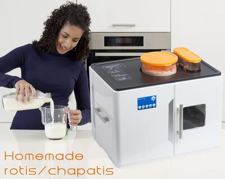 Electric Roti Baker Robot Rotti Ata Chapati Flatbread Tortilla Roti ...