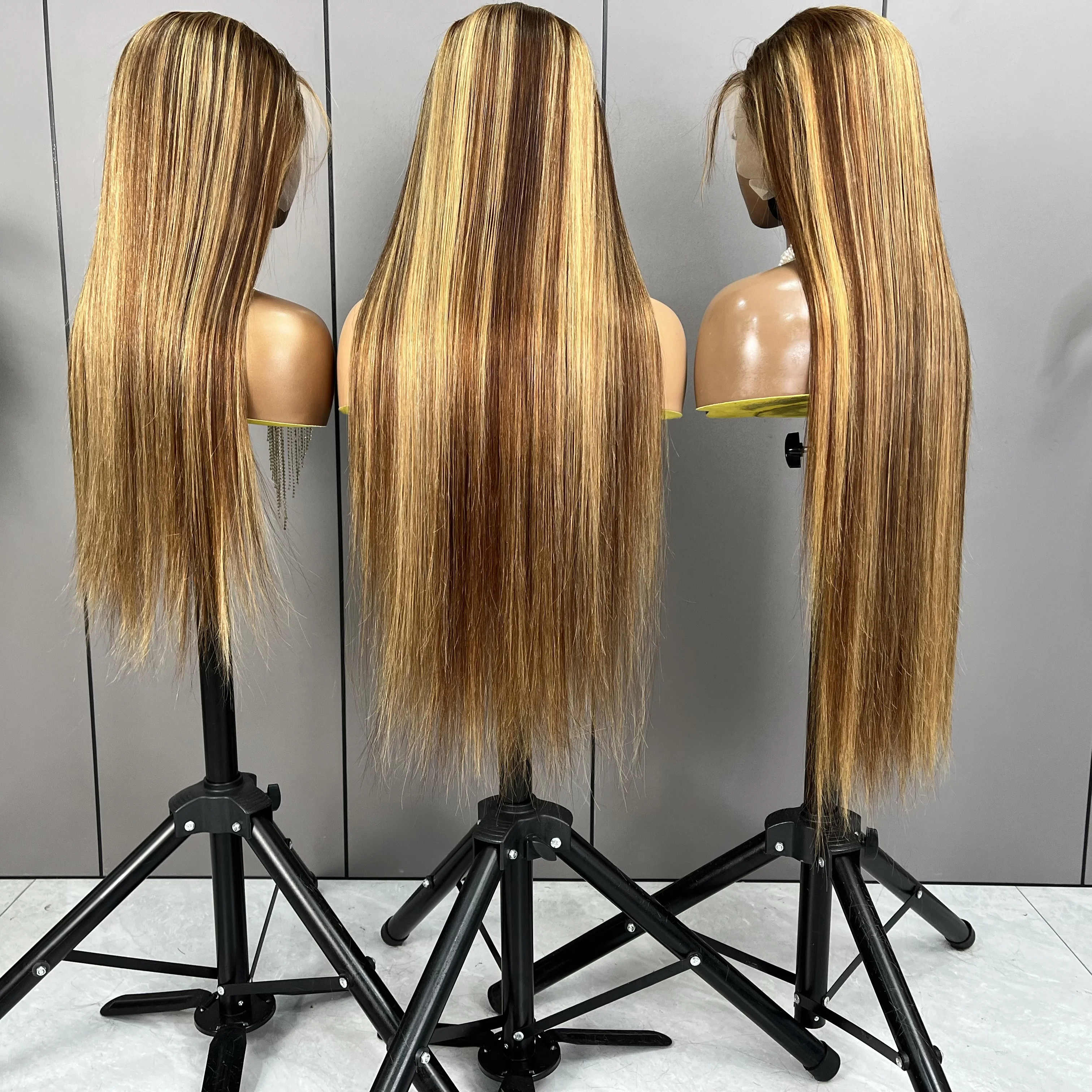 250% Density HD Transparent Deep Wave Lace Frontal Wig