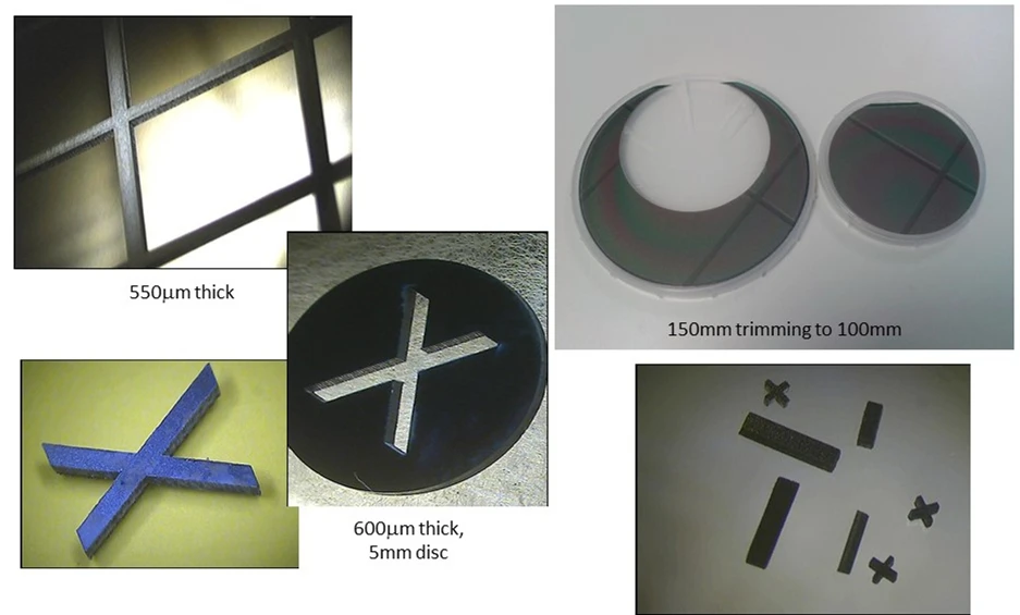 Custom Silicon Wafer - P-Type N-Type Silicon Wafer Blank