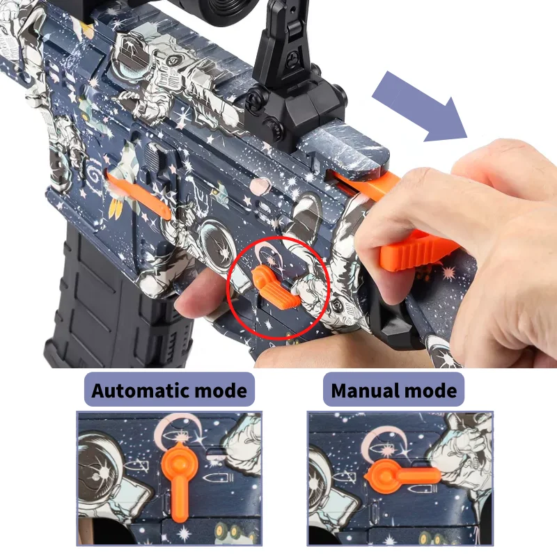 Hot Splat Ball Water Bead M416 Nerf-pistola De Juguete Gell Blaster Gun ...