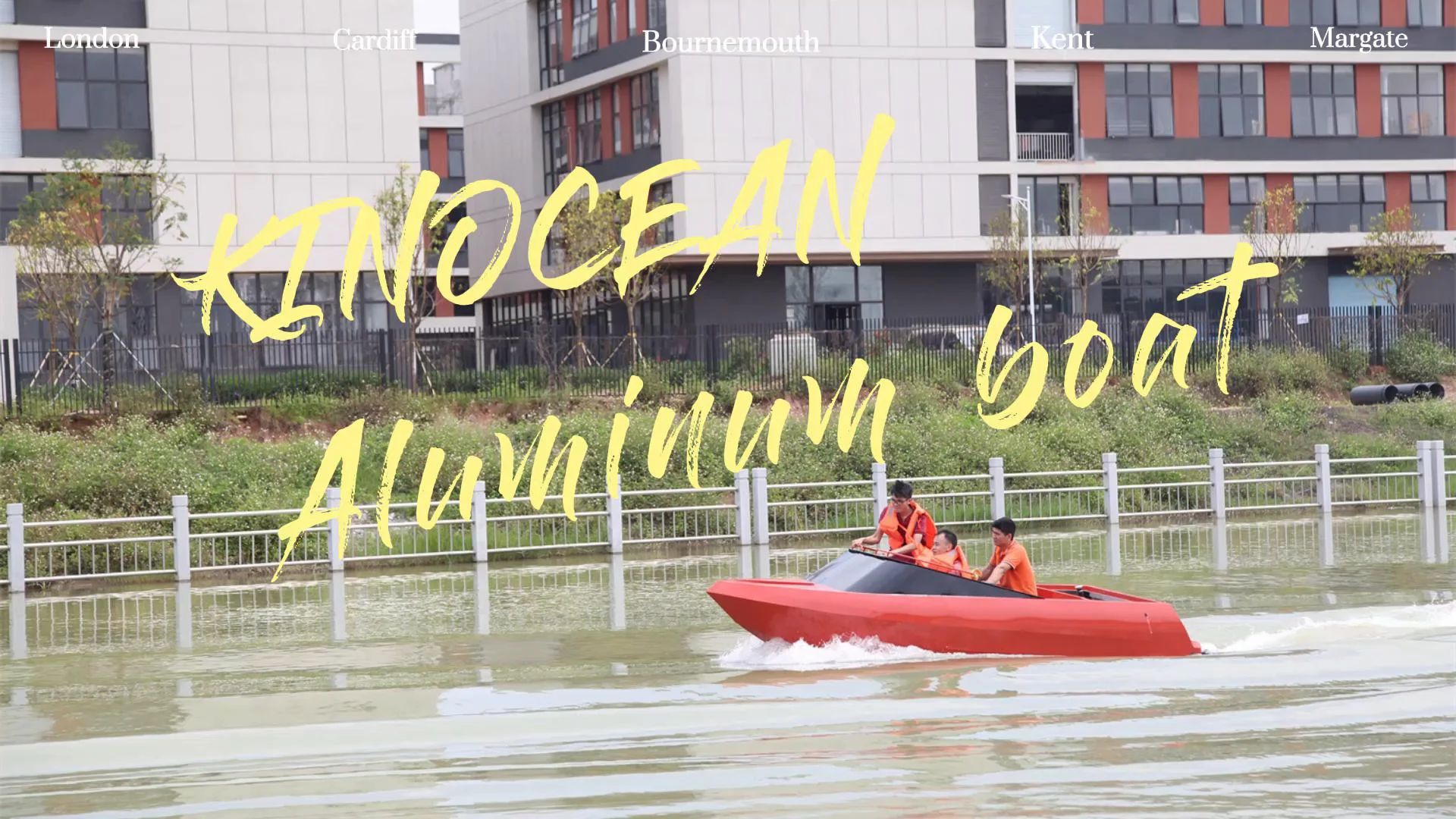 Kinocean Fancy Blue Aluminium Customized Size Mini Inboard Engine Jet ...