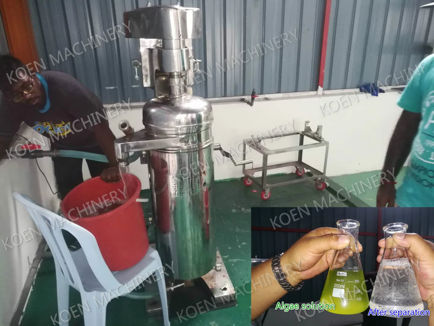 Microalgae Photobioreactor - Semi-Automatic Tubular Reactor for ...