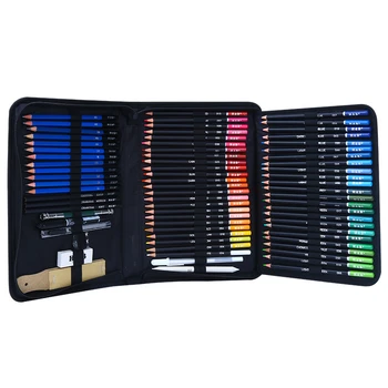 Keep Smiling Professional 96 Colors Drawing Colored Pencil Art Set For ...