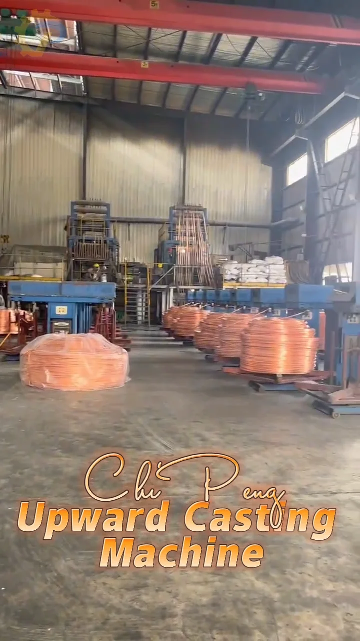 Chipeng Turn-key 5000 Ton Oxygen-free Copper Rod Upward Continuous ...