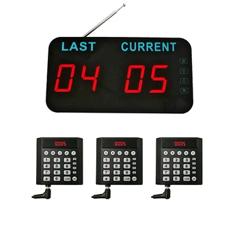 Queue Call System Wireless Calling System Counter Keypad Lcd Display ...