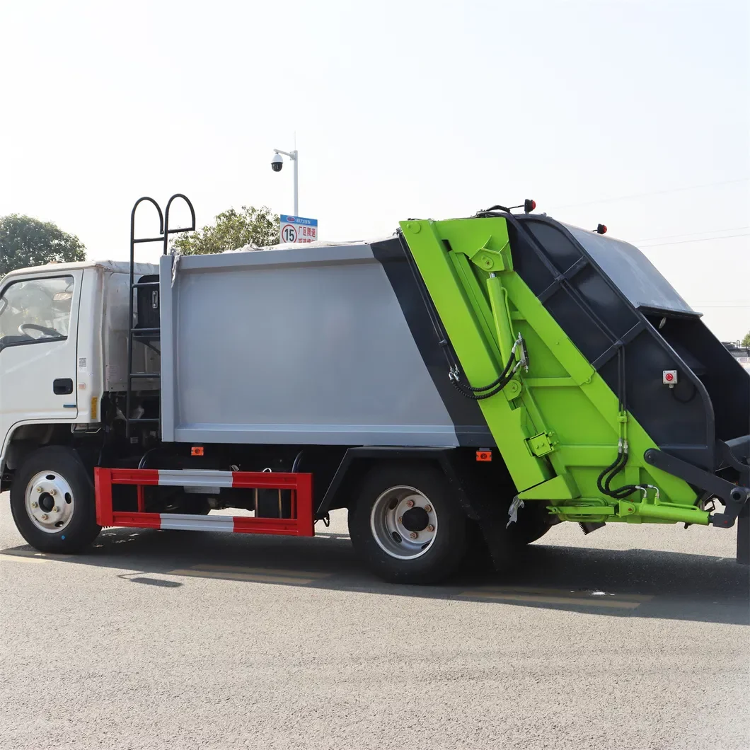 CLW 6m3 New Diesel Underground Garbage Compactor Truck Manual ...